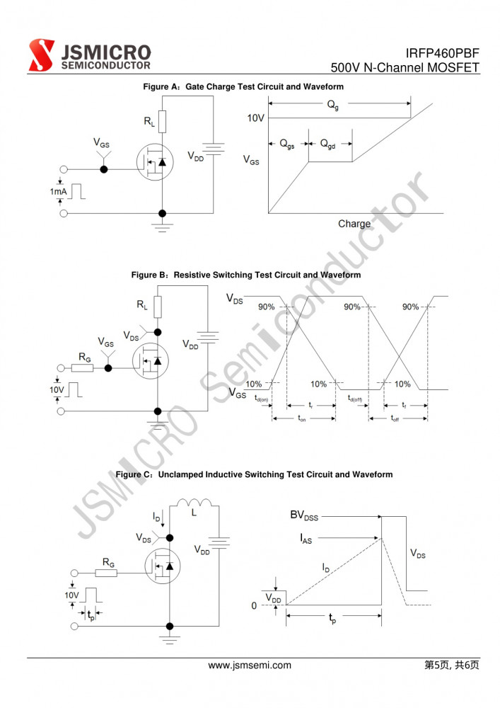 IRFP460PBF-JSM datasheet page 5
