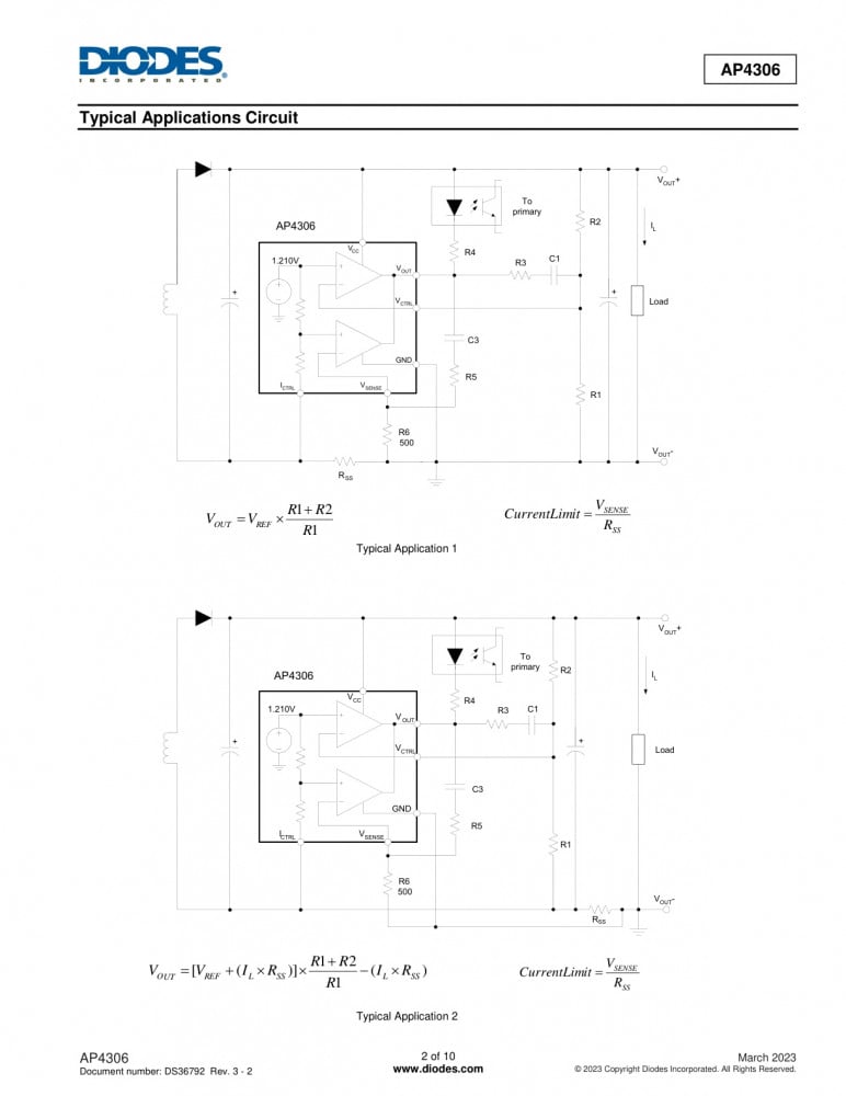 AP4306 datasheet page 2