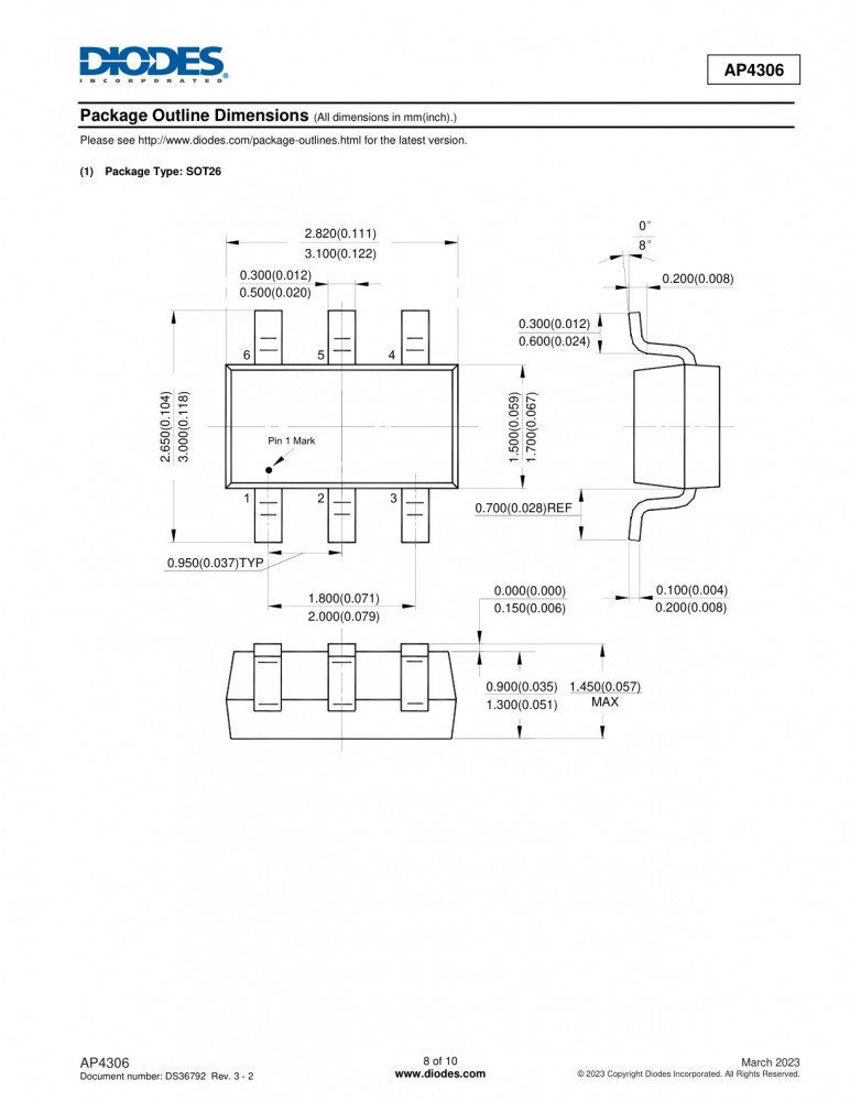 AP4306 datasheet page 8
