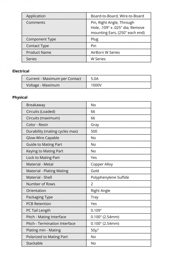 WTB66PR7JTA342 technical document image 2
