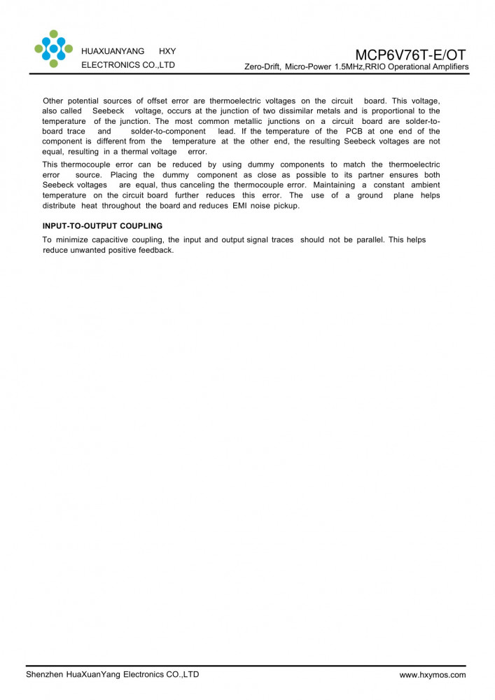 MCP6V76T-E/OT-HXY datasheet page 10