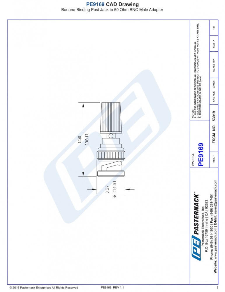 PE9169 technical document page 3