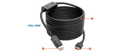 EATON P581-006 Video Cable Assembly for DVI and HDMI Connections