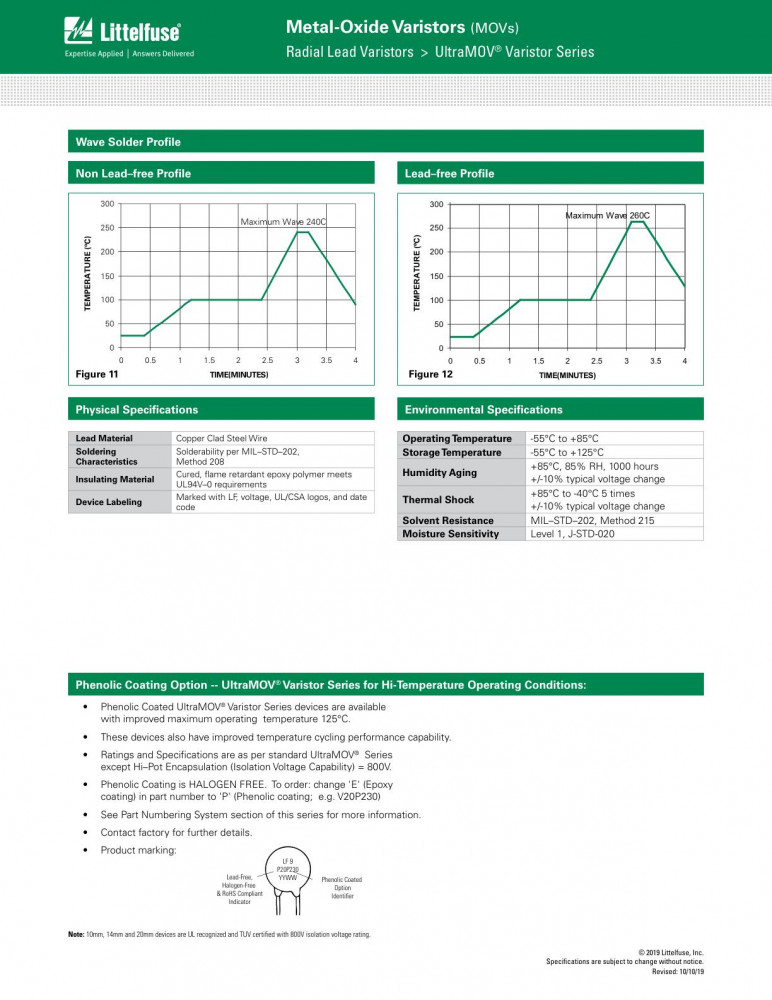 V07E275P datasheet page 7