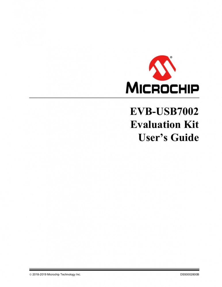 EVB-USB7002 User's Guide page 1