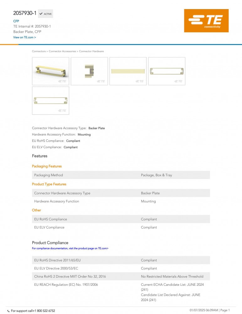 2057930-1 technical document page 1