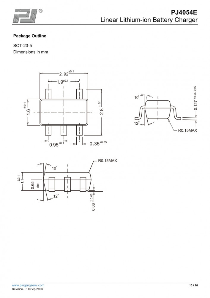 PJ4054E20SE datasheet page 10