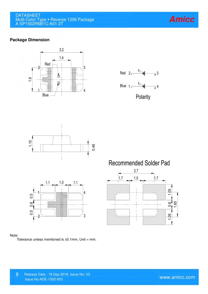 A-SP1502R6B1C-A01-2T datasheet page 8