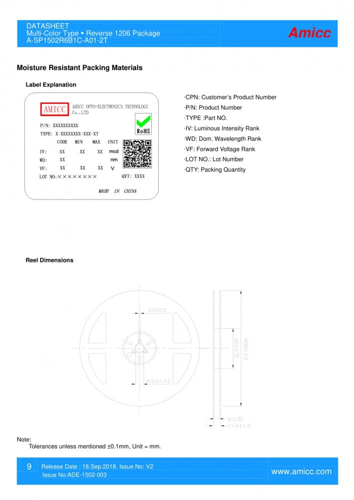 A-SP1502R6B1C-A01-2T datasheet page 9
