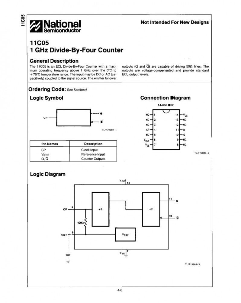 11C05 datasheet page 2
