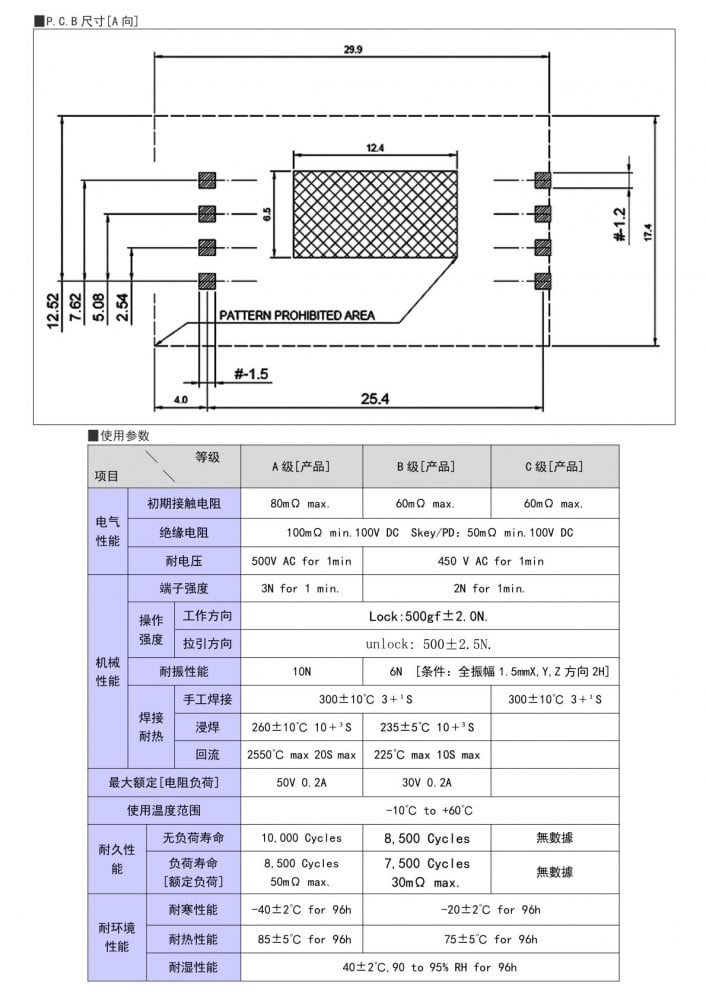 SIM-007-P8 technical document page 4