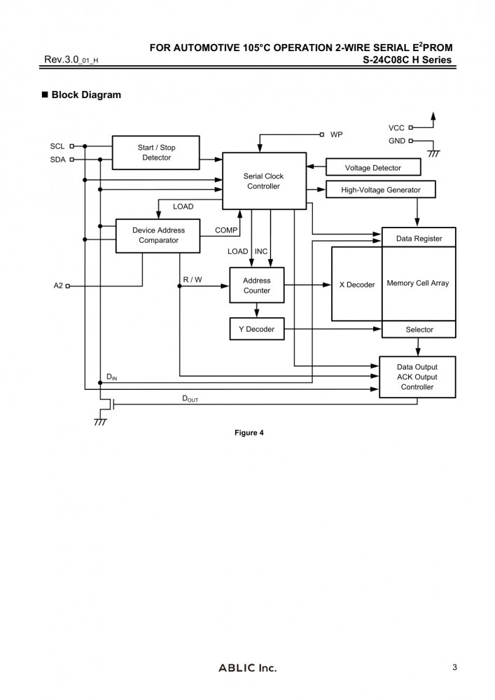 S-24C08C datasheet page 3