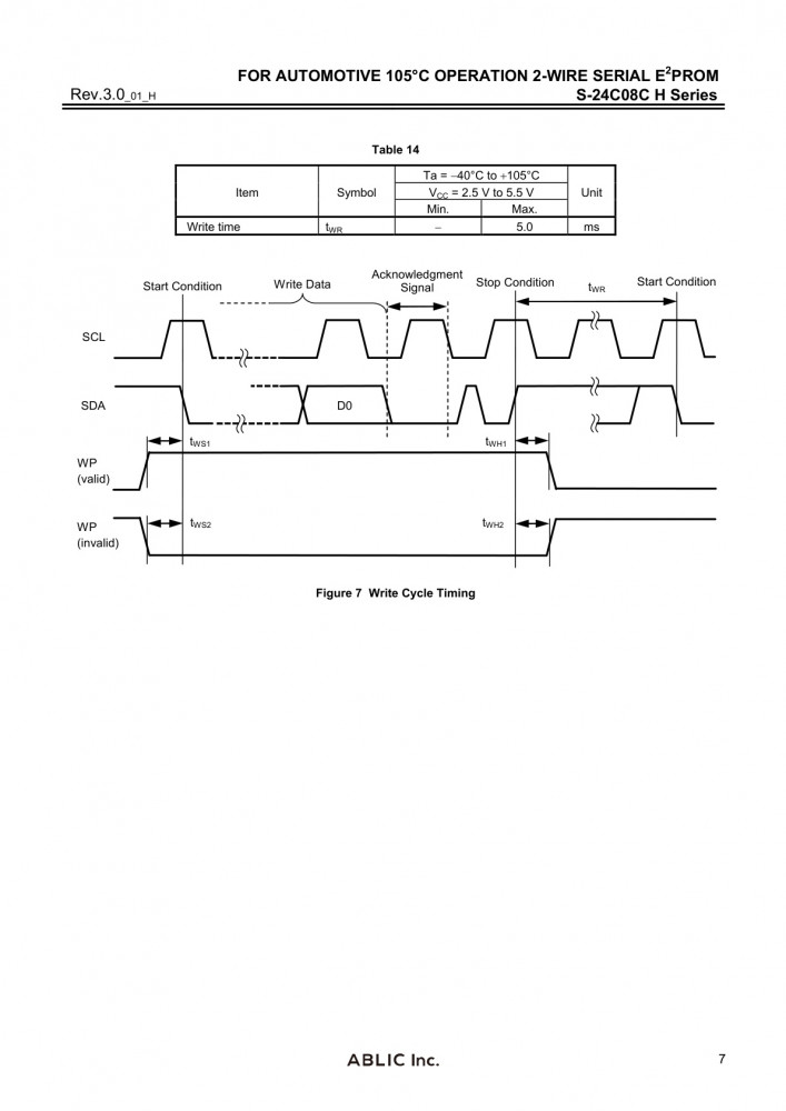S-24C08C datasheet page 7
