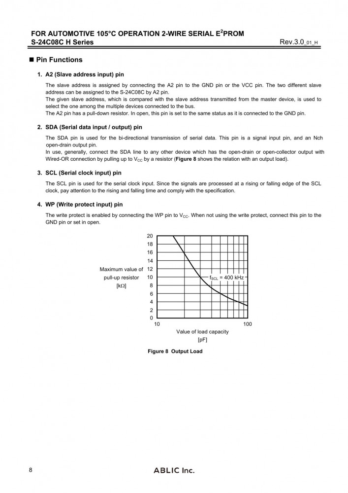S-24C08C datasheet page 8