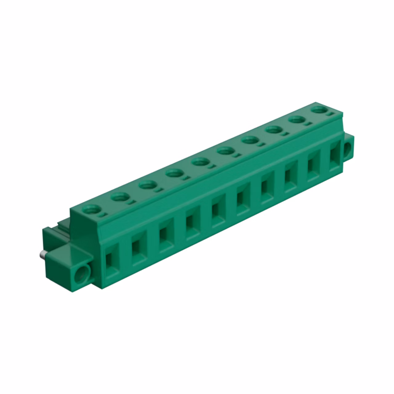 7.62mm Pitch Eurostyle Horizontal Plug, with Retention Screws, 10 Circuits for sale