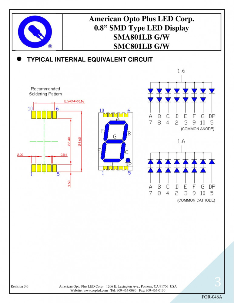 SMC801LB datasheet page 3