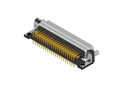 D-SUB High Density • 62-pos. • Plug • Solder pin angled • Plastic bracket • Quality class 3 • UNC 4-40 for sale