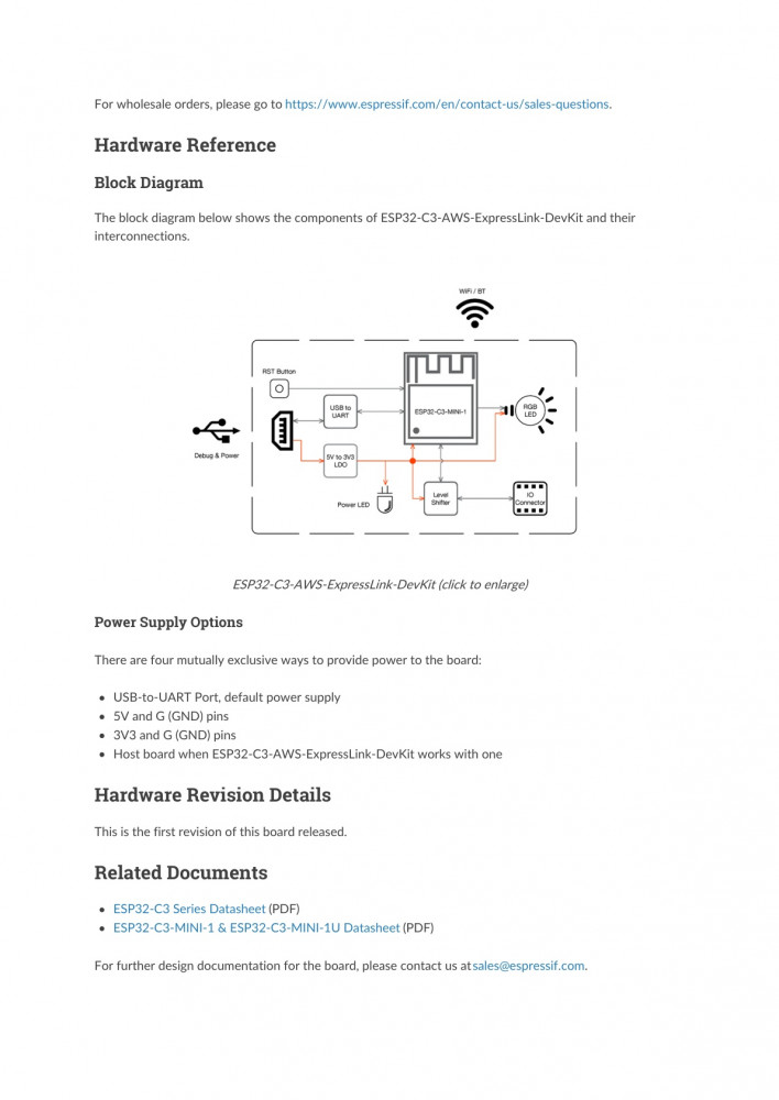 ESP32-C3-AWS-ExpressLink-DevKit document page 4