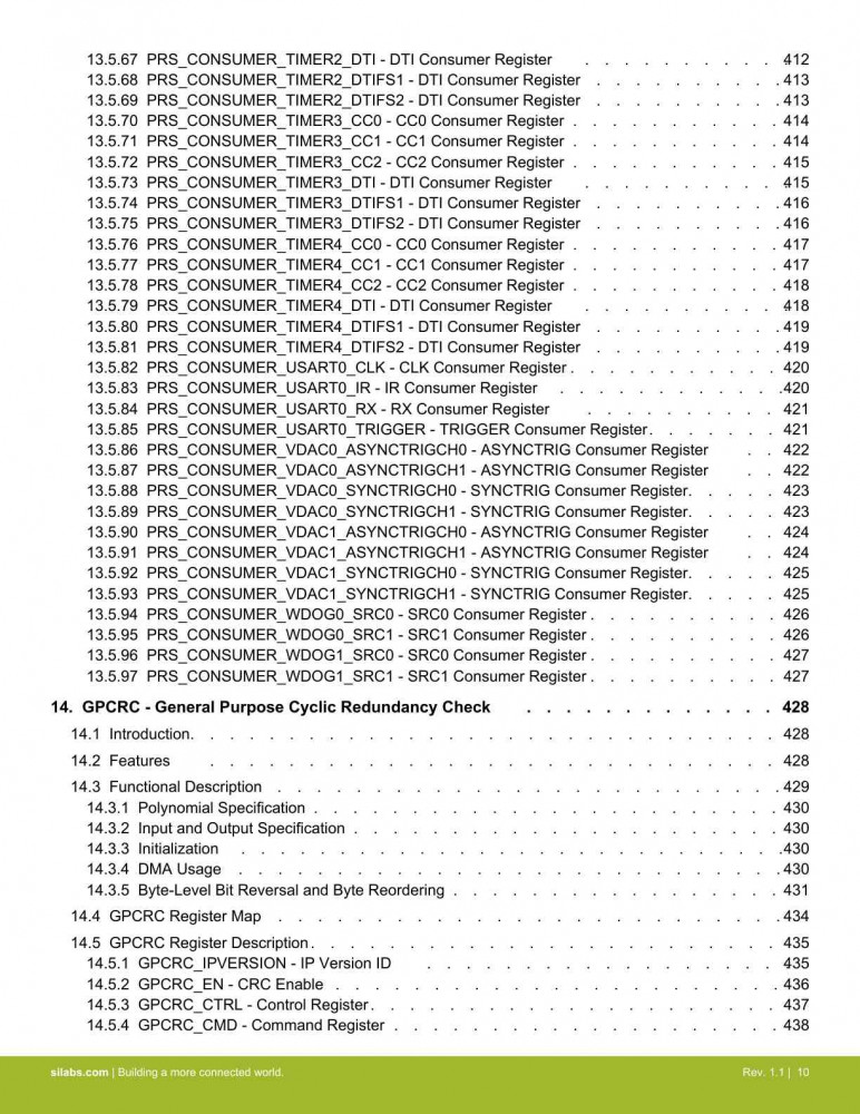 EFR32xG24 reference manual page 10