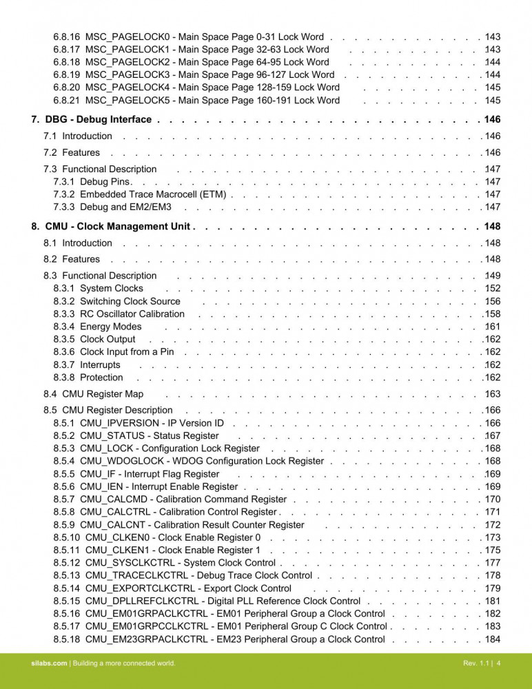 EFR32xG24 reference manual page 4