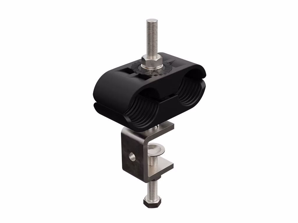 Dual Side, 1-Hole, Feeder Clamp for 7/8