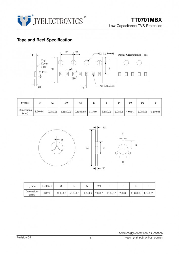 TT0701MBX datasheet page 5