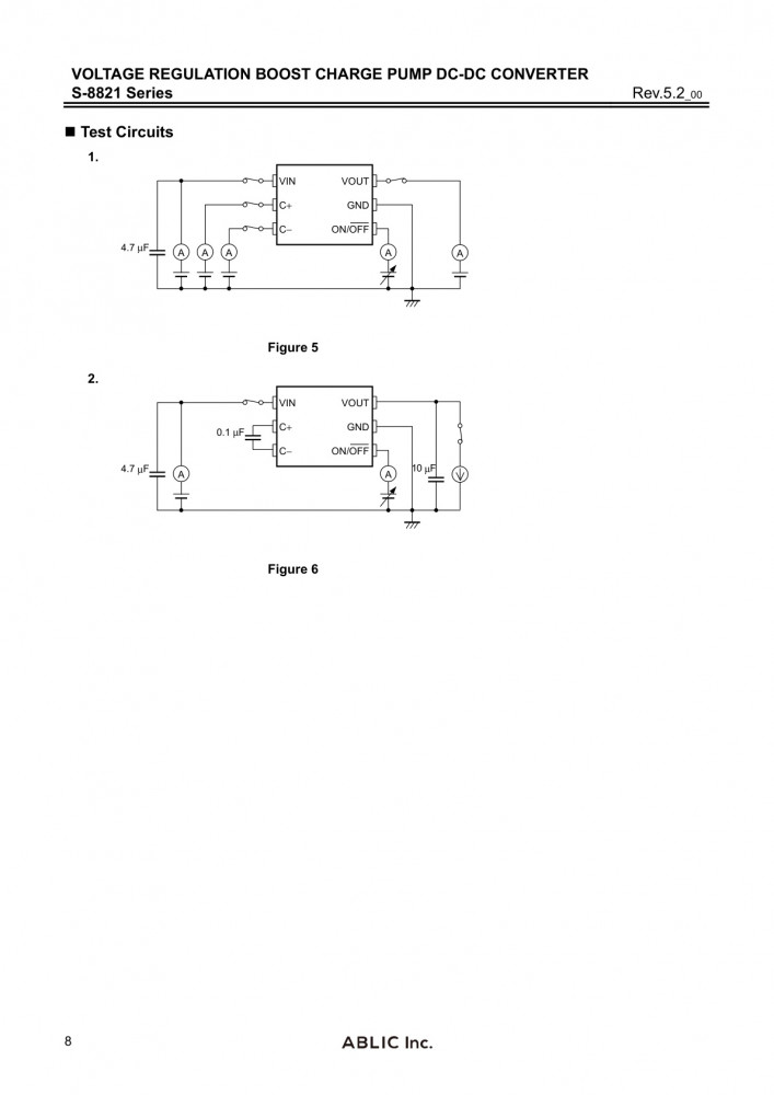 ABLIC S-8821 datasheet page 8