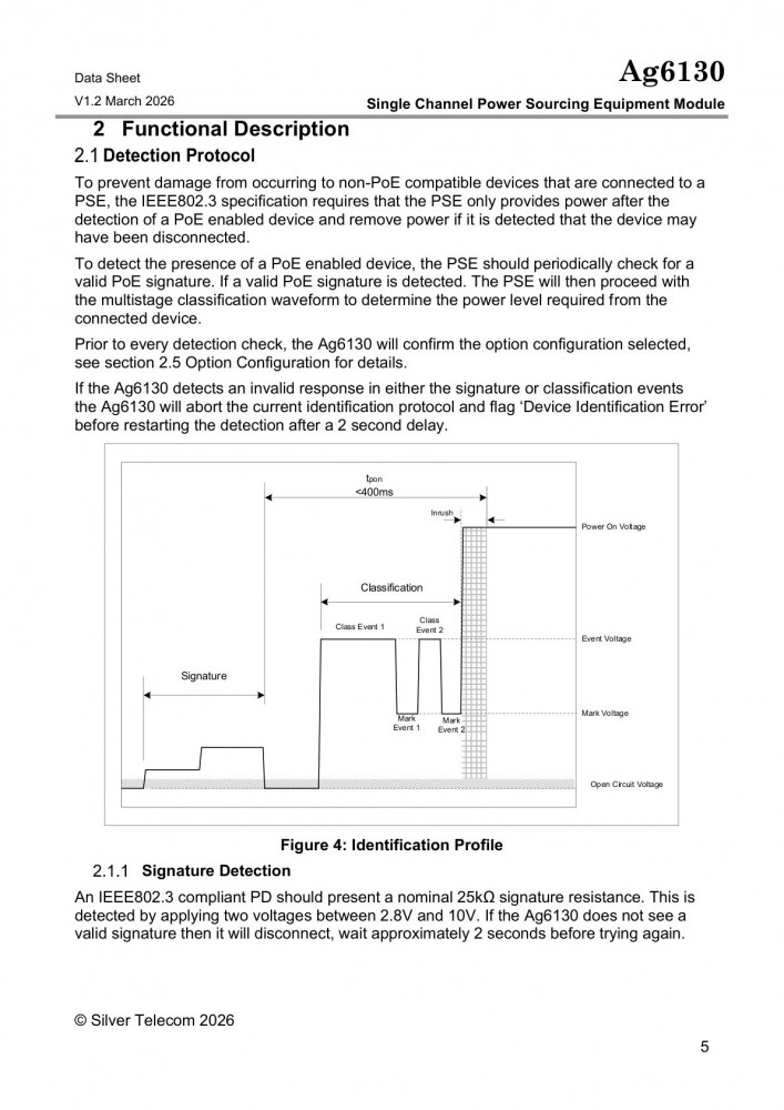 Ag6130 datasheet page 5