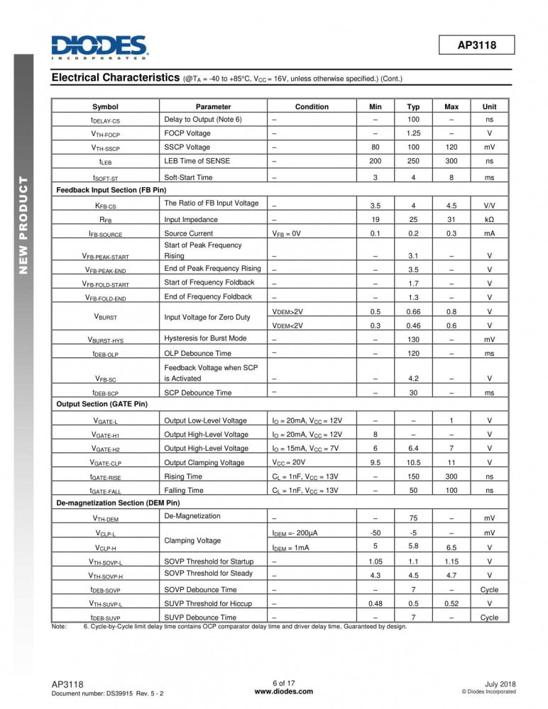 AP3118 document page 6