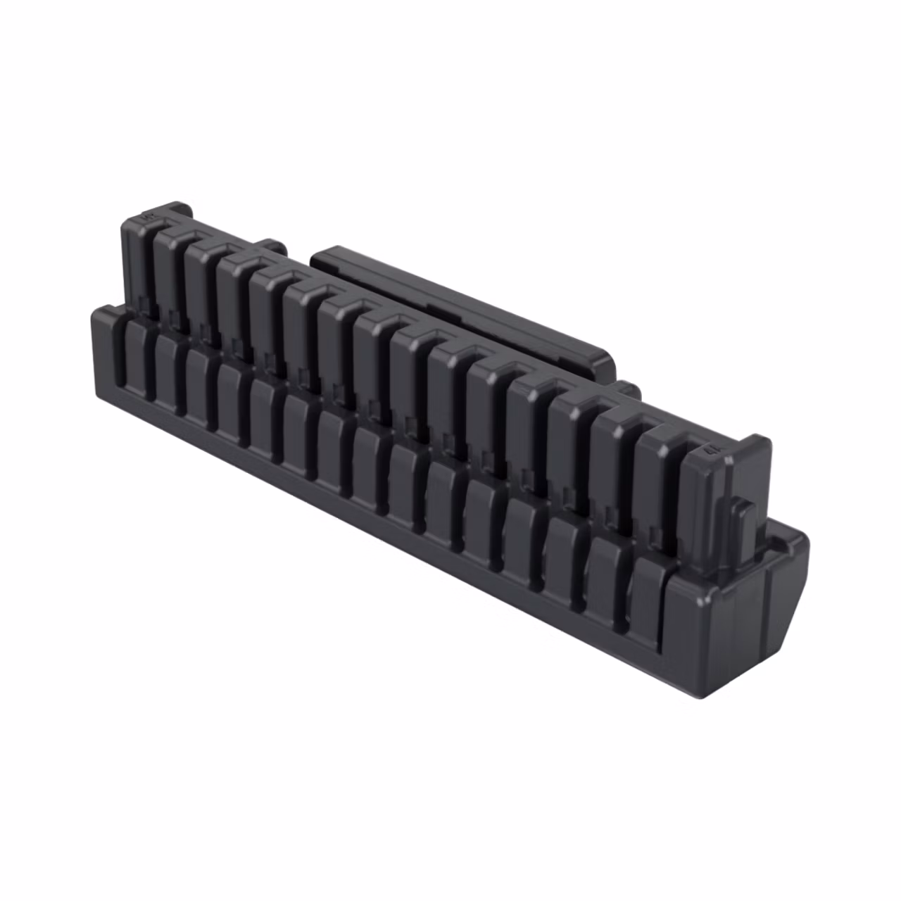 1.50mm Pitch, Micro-Lock Plus Receptacle Crimp Housing, Single Row, Positive Lock, 15 Circuits, Black for sale