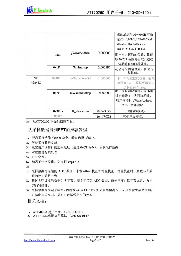 ATT7026C user manual page 5