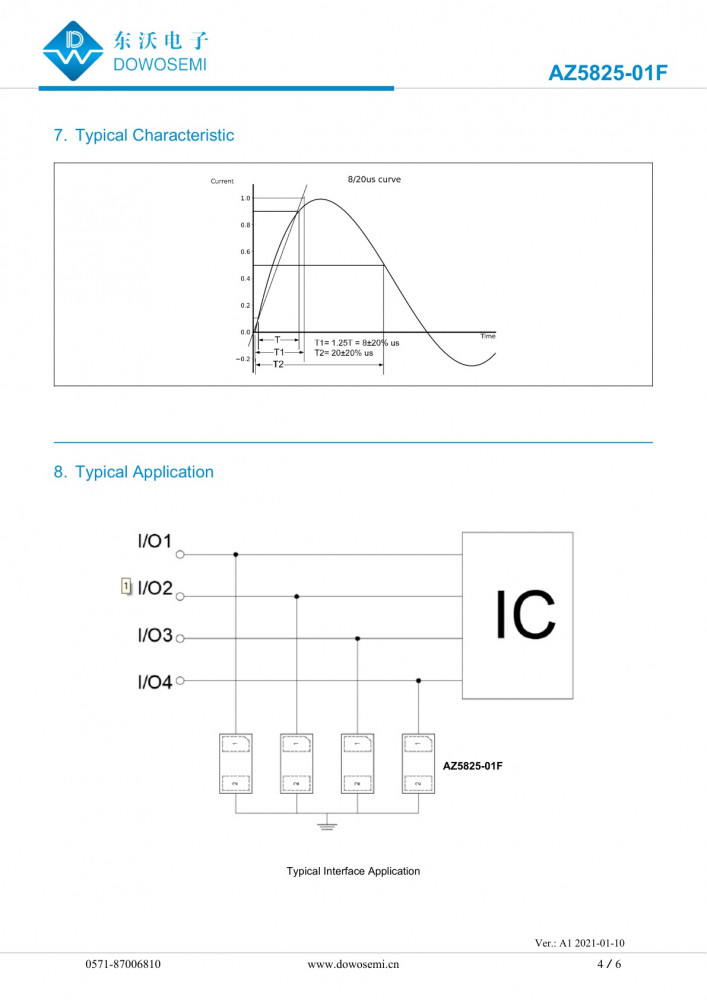 AZ5825-01F datasheet page 4