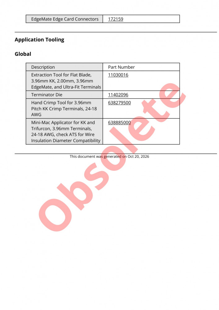 Technical document image 3 for MOLEX 1721601803