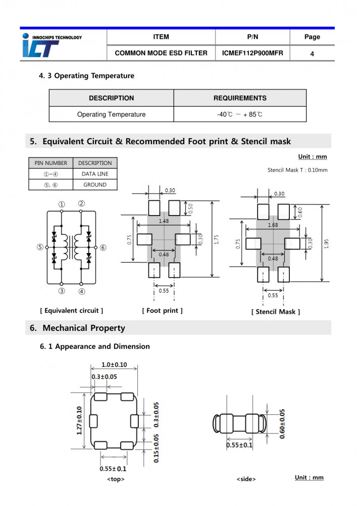 ICMEF112P900MFR datasheet page 4
