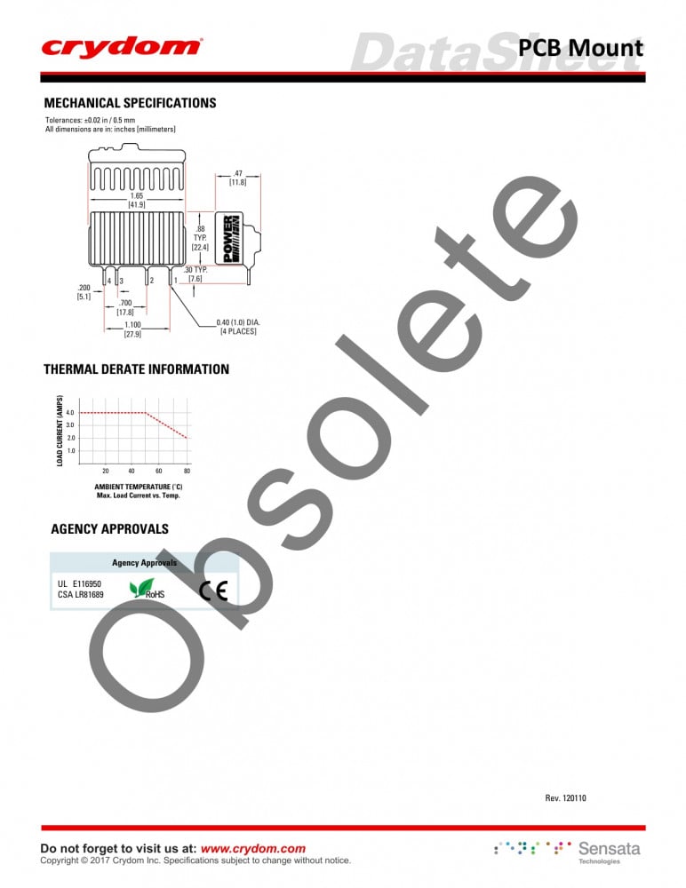 MPF Series datasheet page 2