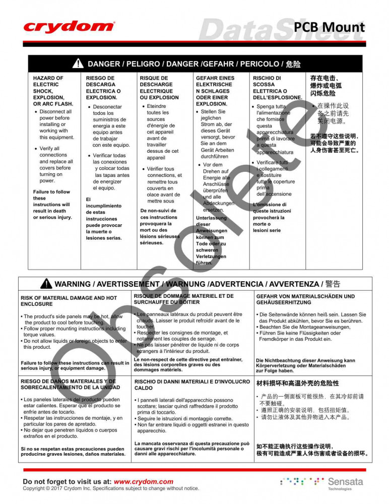 MPF Series datasheet page 3