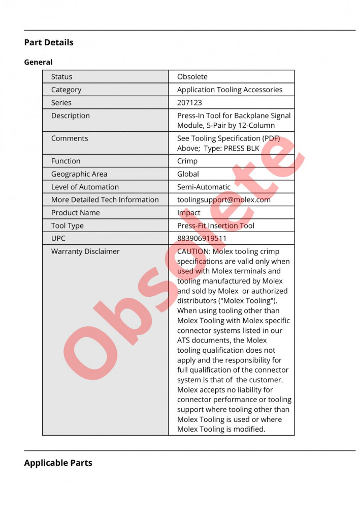 Tooling document page 2