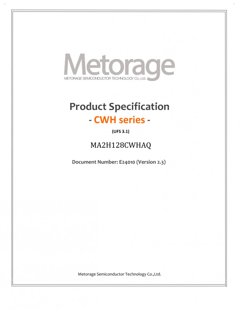 MA2H128CWHAQ datasheet page 1