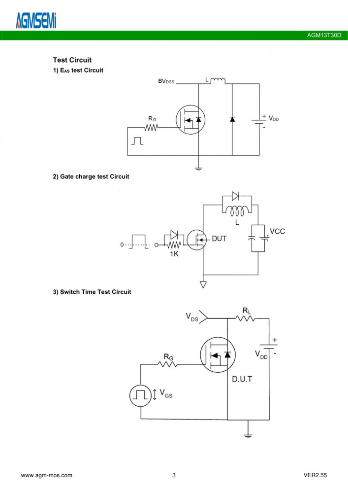 AGM13T30D datasheet page 3