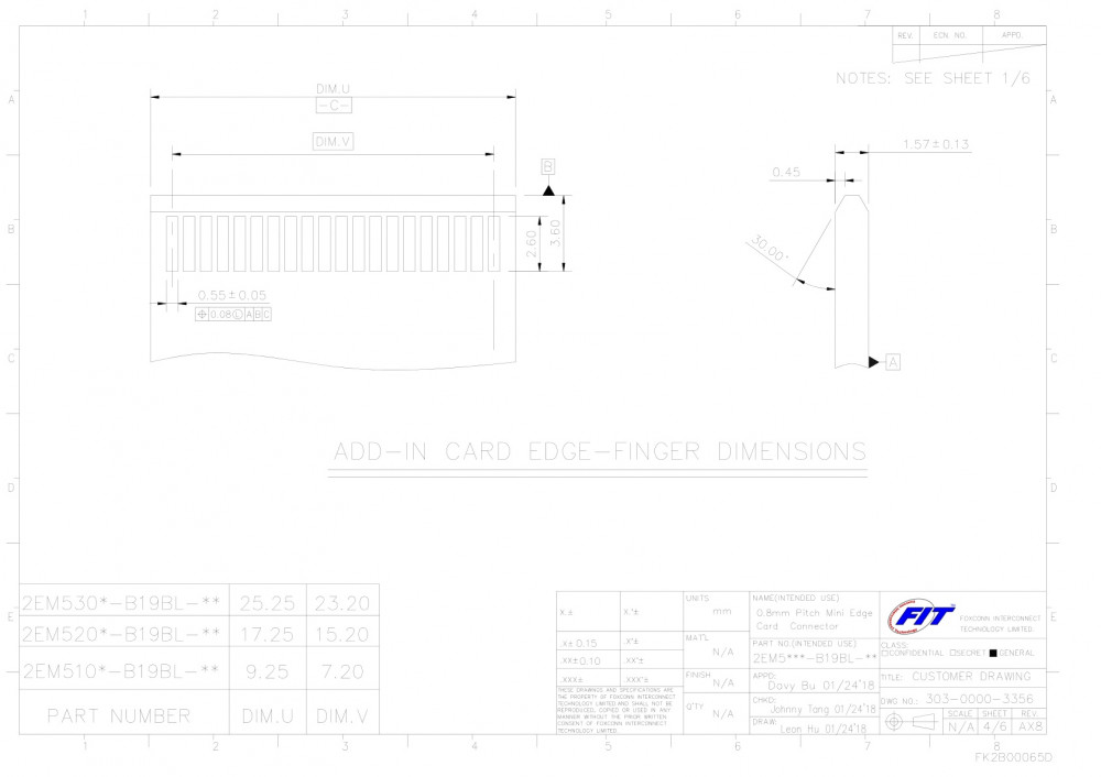 FOXCONN 2EM5 series drawing page 4