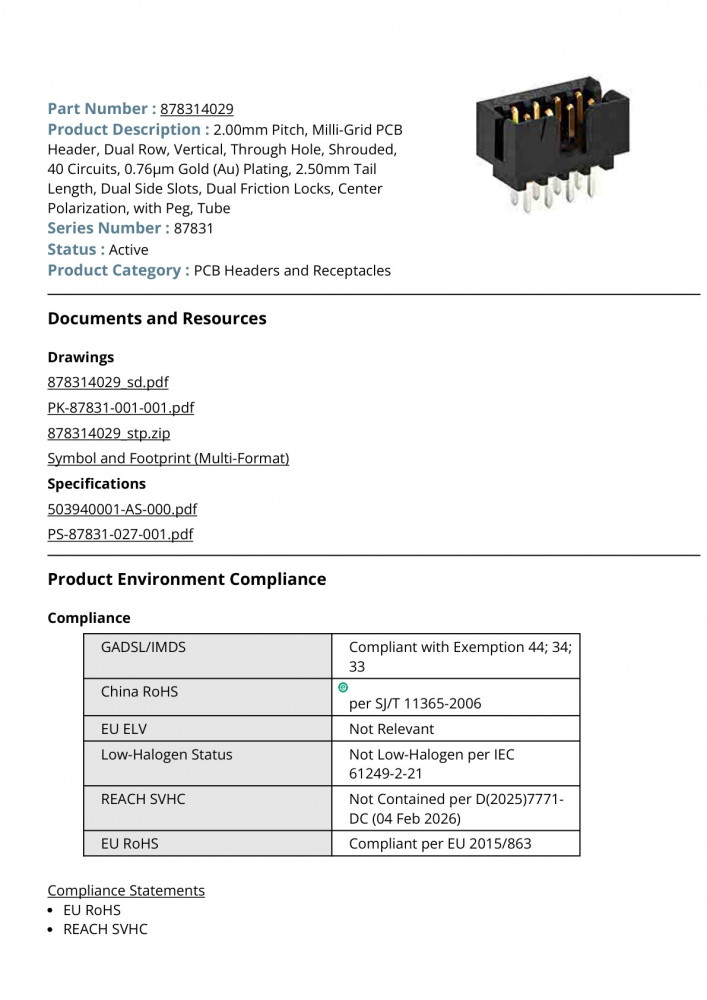 878314029 technical document page 1