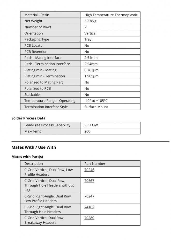 MOLEX 15453340 product document image 3