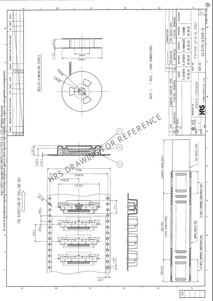 HRS FX15S-31S-0.5SH document page 2