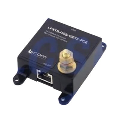 L-com LPXTRJ45-100TX-POE Surge Protection Device for PoE Networks