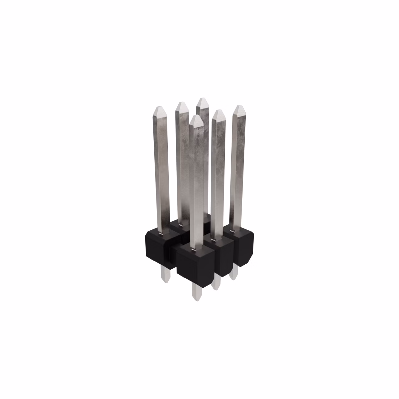MX150 Dual Row Header, Vertical, 6 Circuits, 1.5µm Tin (Sn) Plating, 16.09mm Mating Pin Length, 3.05mm PC Tail Length for sale