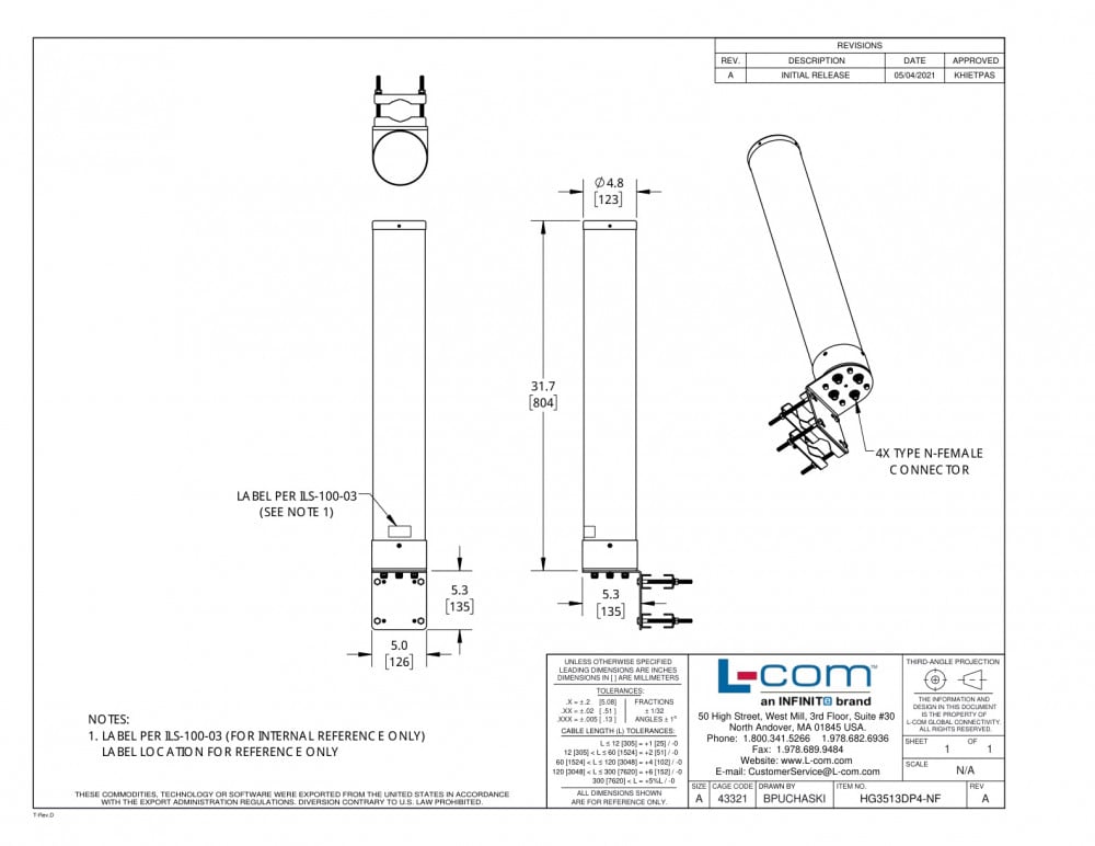 HG3513DP4-NF technical document preview