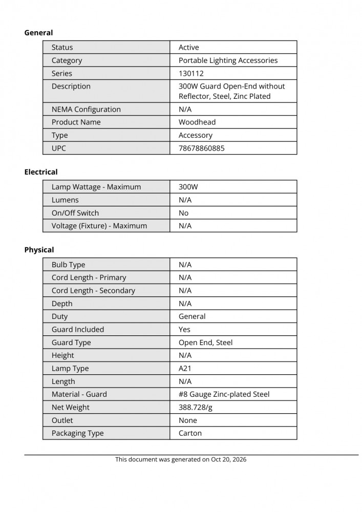 MOLEX 1301120095 document image, page 2
