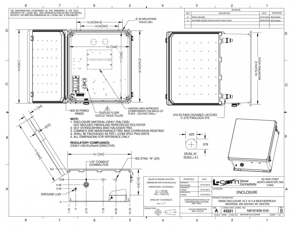 NB181608-EH0 technical document preview