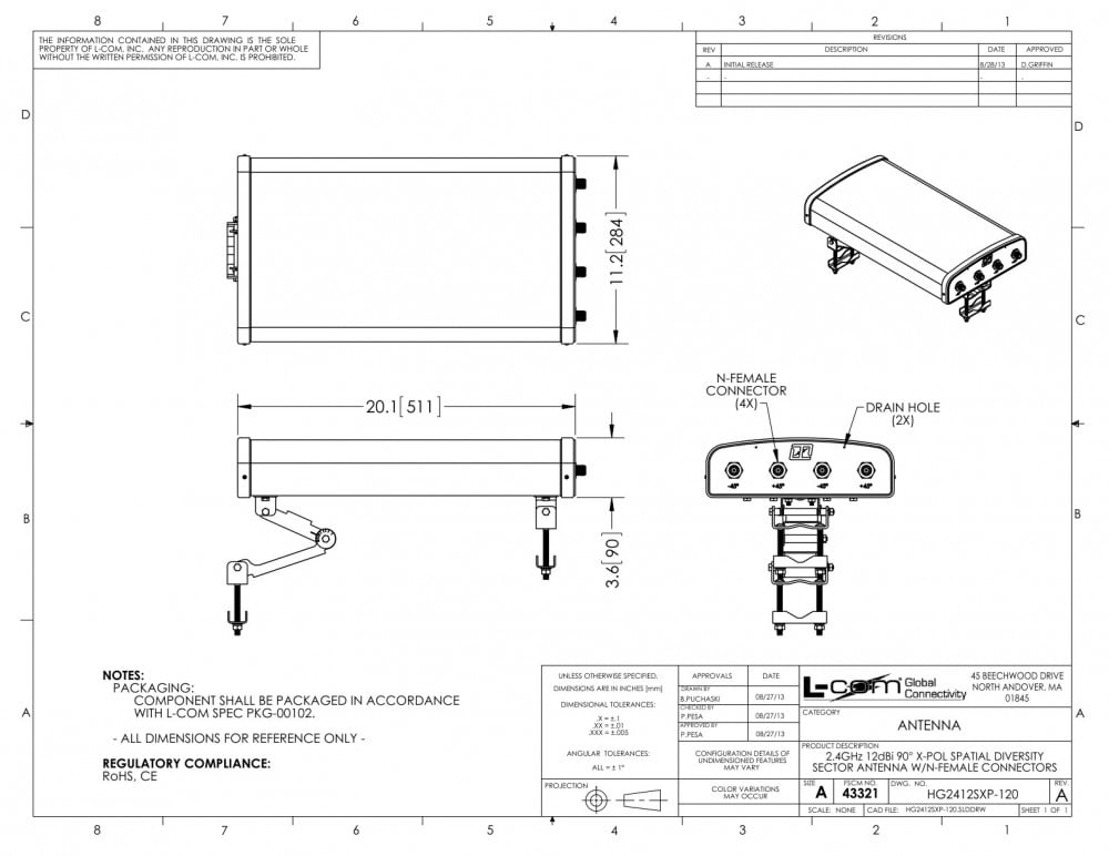 HG2412SXP-120 technical document preview