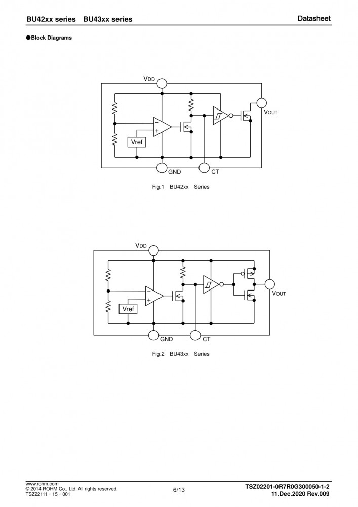 ROHM BU42xx BU43xx datasheet page 6